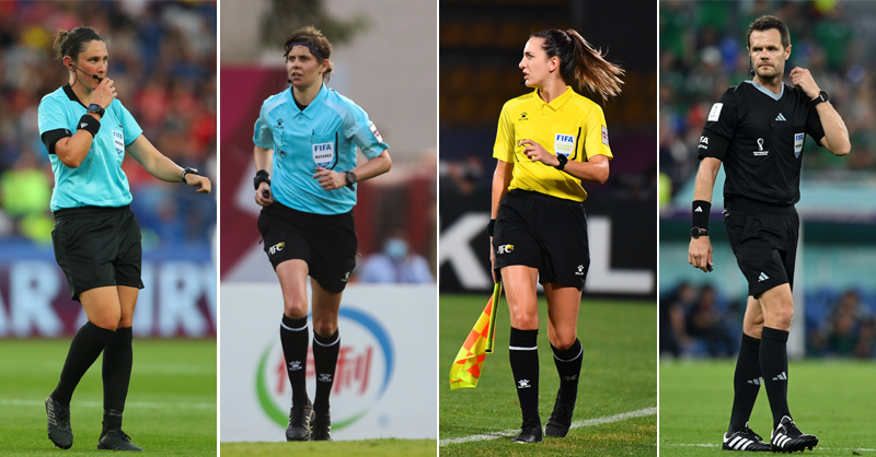 33 referees, 55 assistant referees and 19 video match officials ...