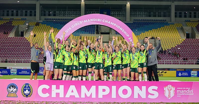CommBank Junior Matildas clinch ASEAN U16 Girls' Championship 2025 ...