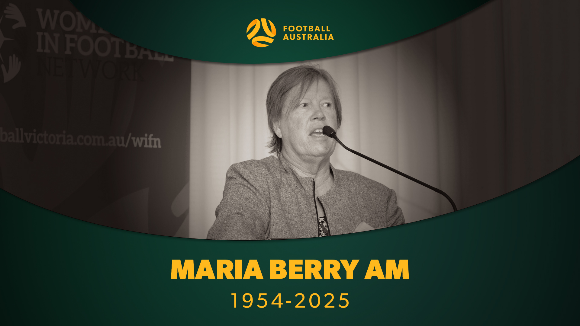 Vale Maria Berry AM (1954-2025) | Football Australia