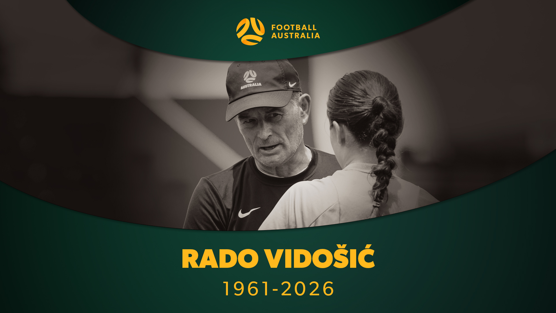 Vale Rado Vidošić (1961-2026) | Football Australia